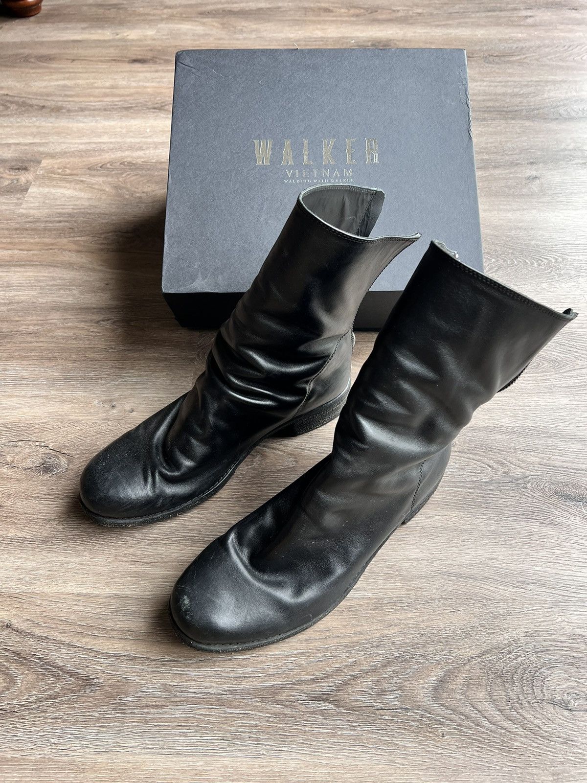 Custom × Guidi × Japanese Brand Walker Vietnam 801B Backzip | Grailed