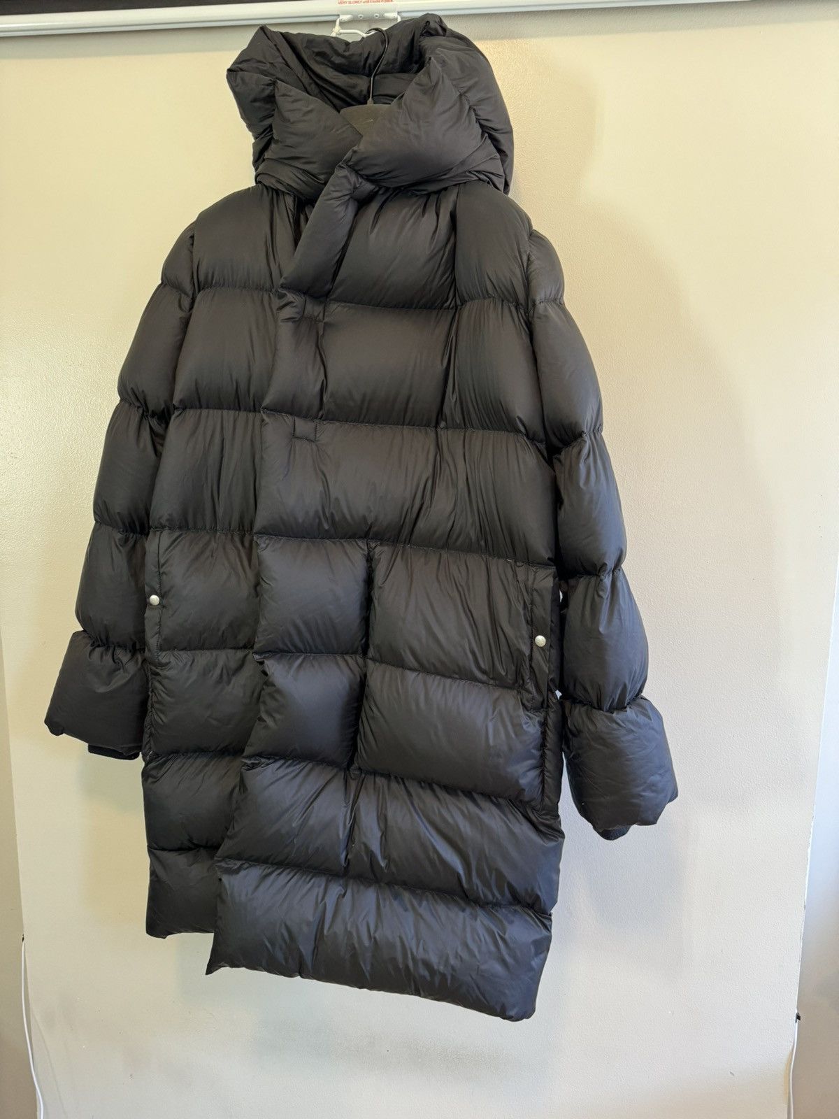 Rick Owens FINAL DROP: Long down puffer parka aka “liner coat” | Grailed