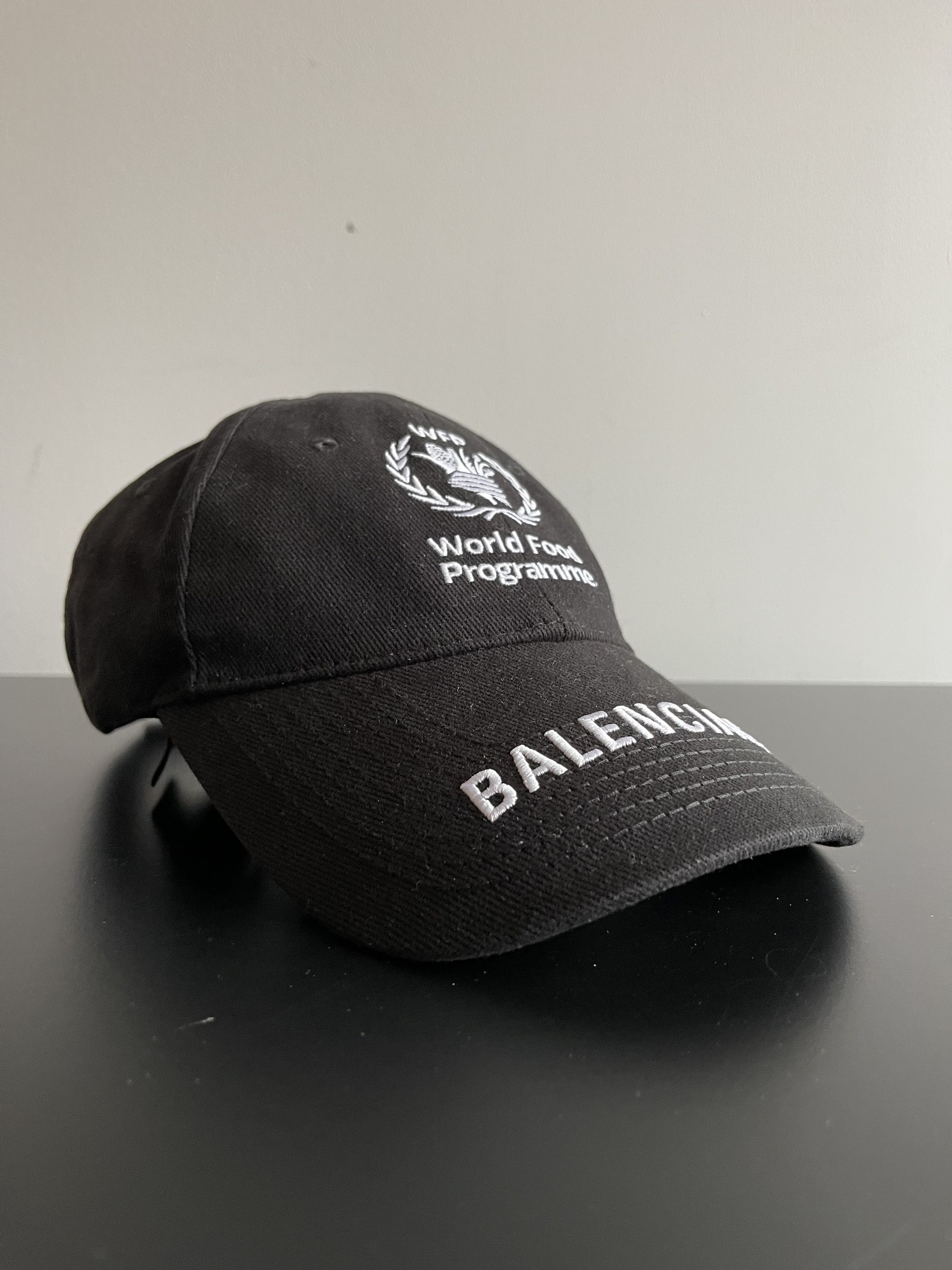 Balenciaga WFP World Food Programme Logo Cap NWT (L) 59 CM | Grailed
