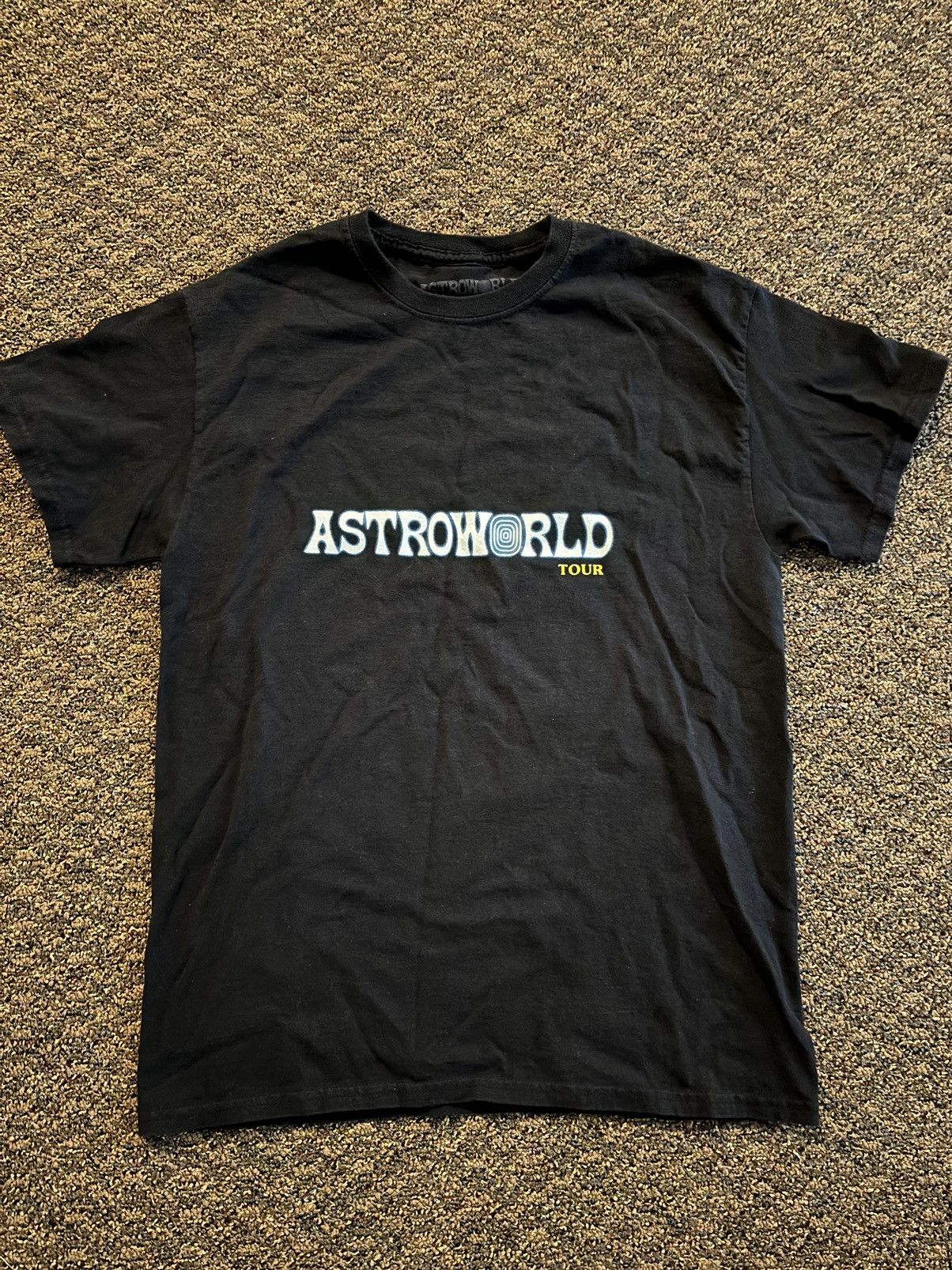 Travis Scott Astroworld Tour official Merch Tee | Grailed