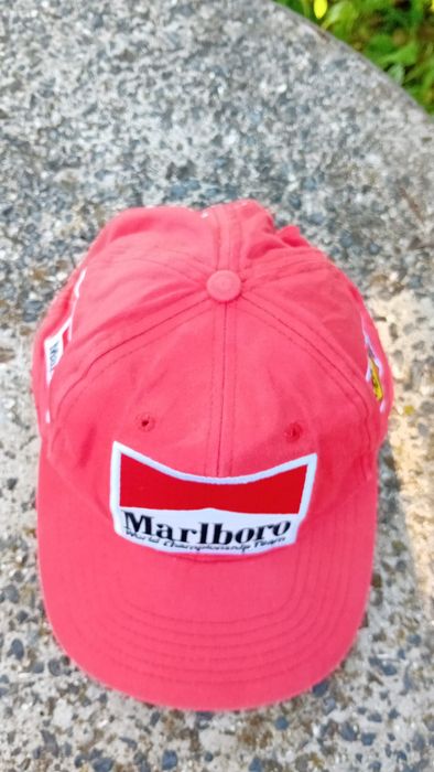 Vintage Marlboro World Championship Team Ferrari Vtg snapback hat | Grailed