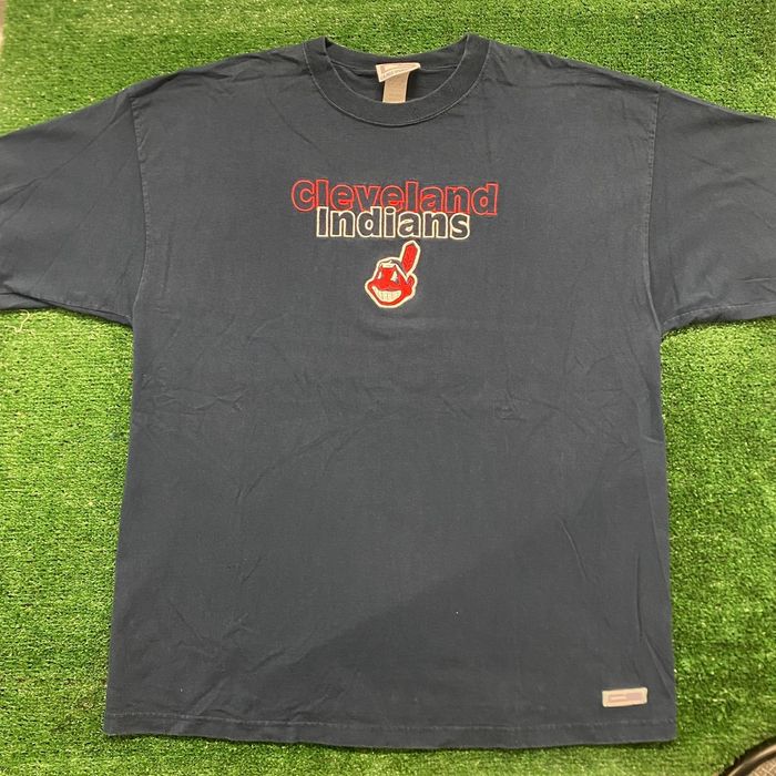 Vintage Vintage 90s Cleveland Indians Shirt Chief Wahoo MLB Logo Tee | Grailed