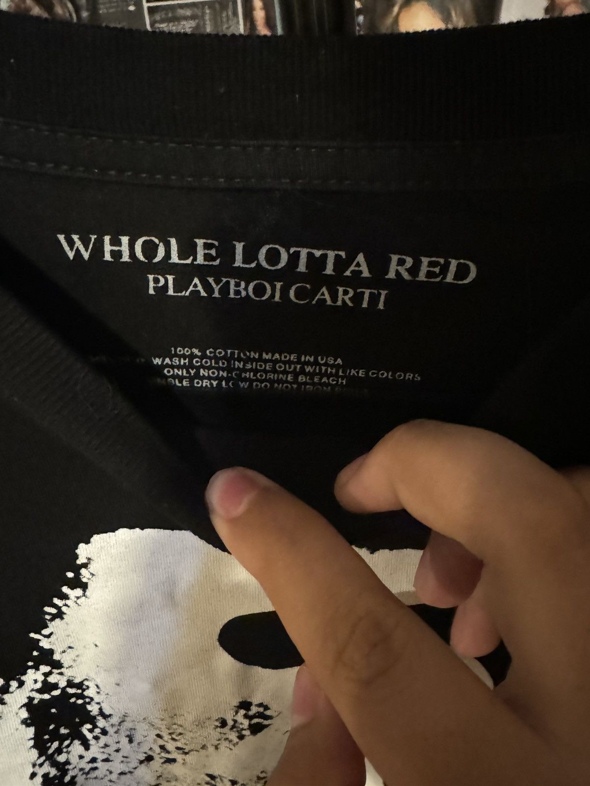 Playboi Carti PLAYBOI CARTI HAND T SHIRT | Grailed
