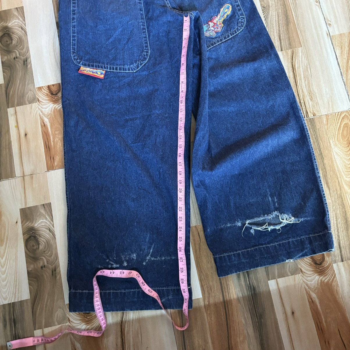 Vintage Crazy Vintage Y2K 90s Jnco Wizards Baggy Jeans | Grailed