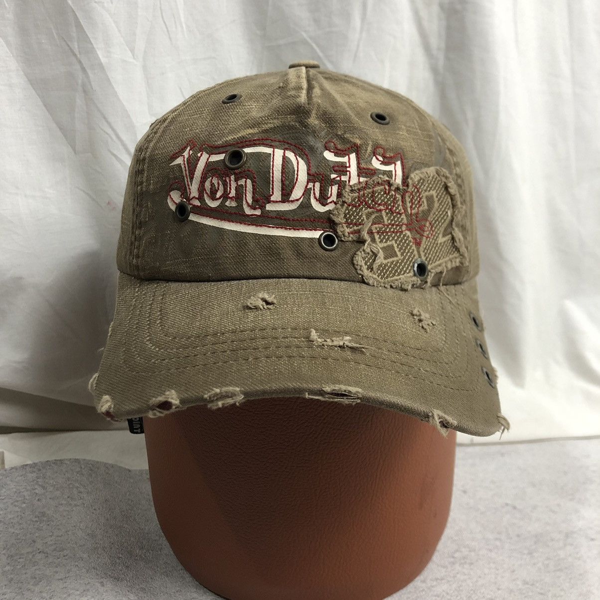 Vintage × Von Dutch Von Dutch Distressed Ripped Hats | Grailed