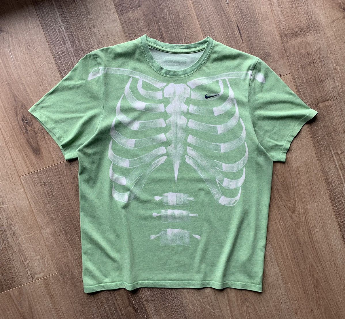 Nike Vintage Nike Skeleton big logo t-shirt | Grailed