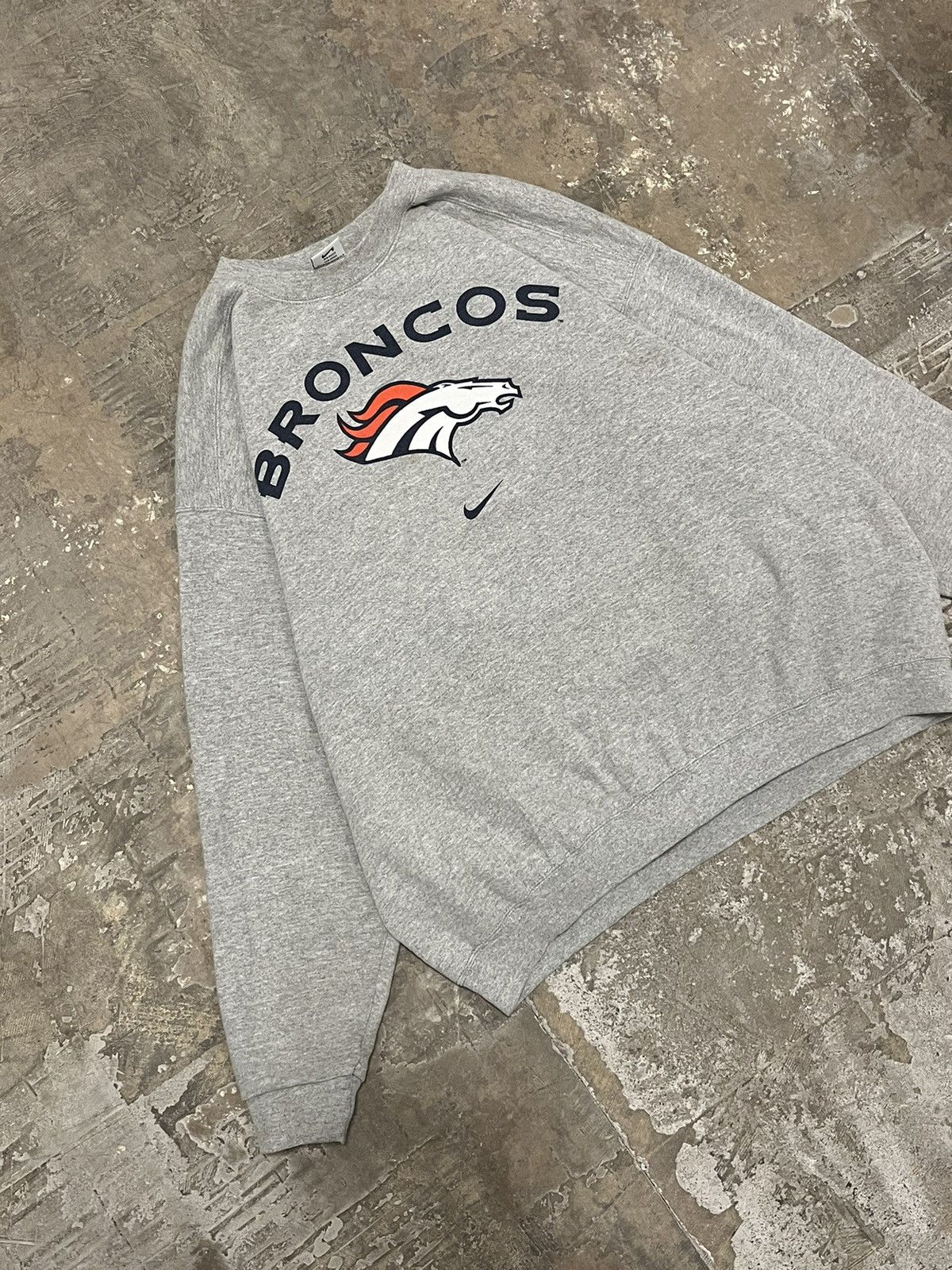 Nike Nike Crazy rare vintage Denver broncos center swoosh NFL | Grailed