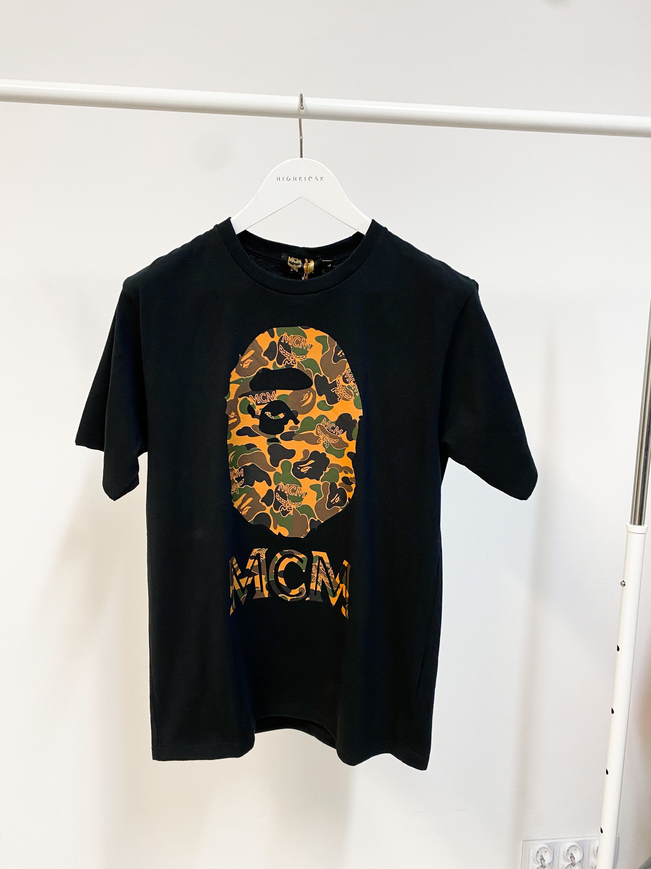 Bape × MCM Bape X MCM T-shirt | Grailed