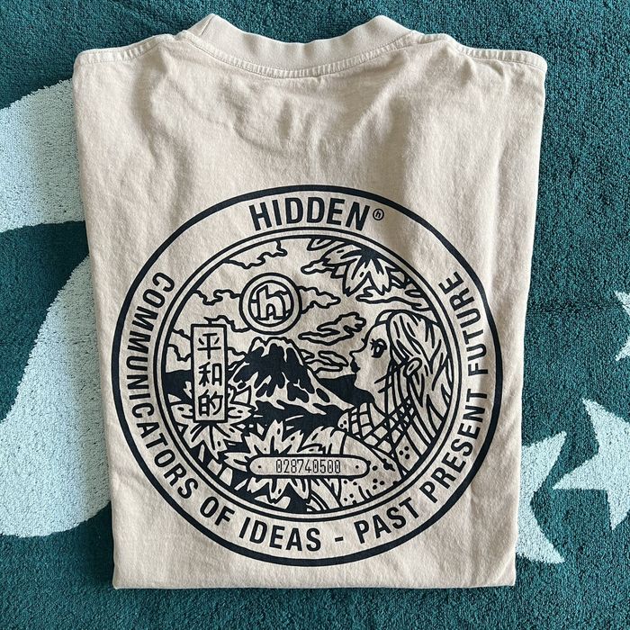 HIDDEN Hidden NY PPF Geisha Peace Plate 01 Tee Tan Large | Grailed