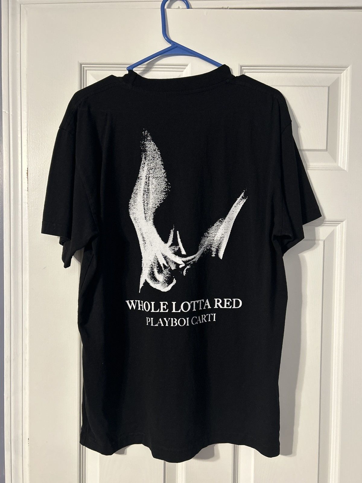 Playboi Carti PLAYBOI CARTI WLR MIDDLE FINGER TEE | Grailed