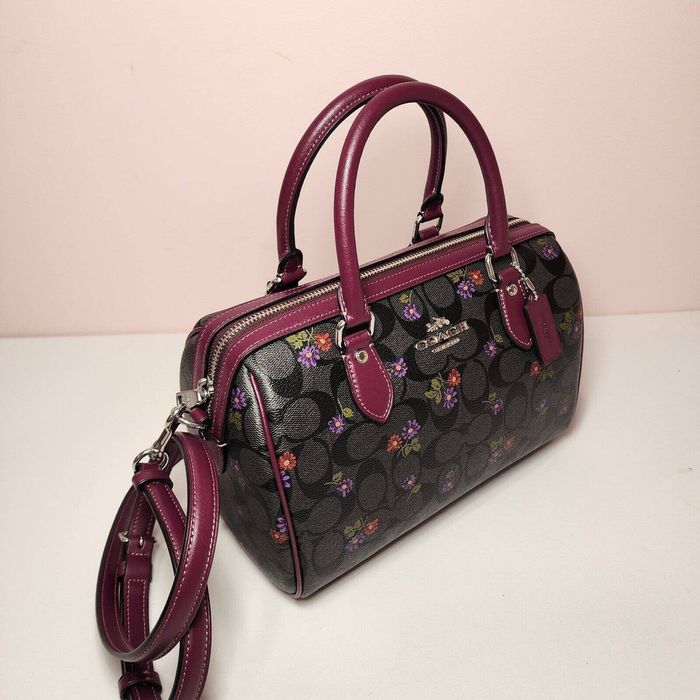 Coach COACH CM740 Rowan Satchel Crossbody Country Floral | Grailed