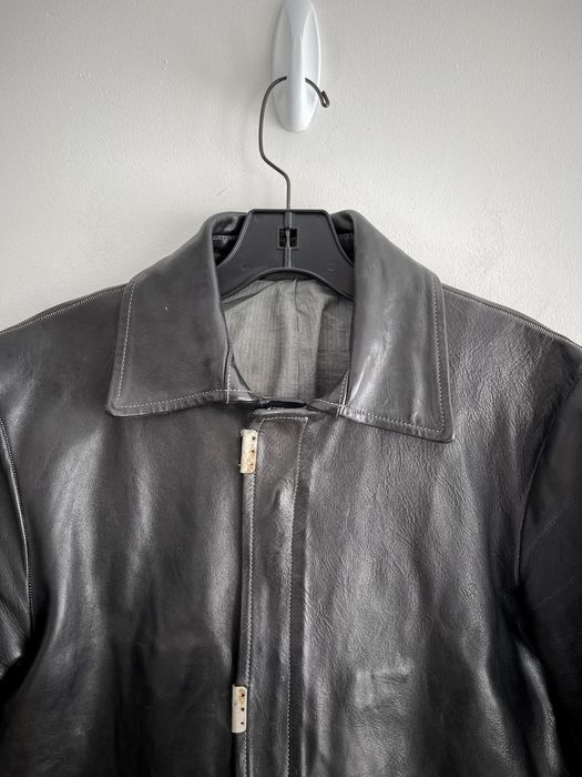 Carol Christian Poell OG Issue 2009 Oiled Horse Scar Stitch Leather ...