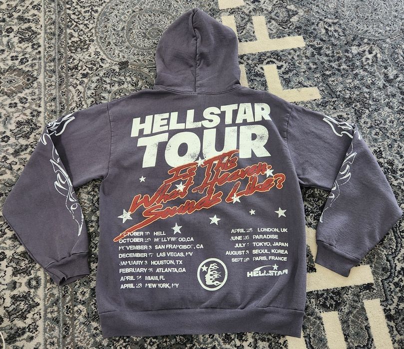HELLSTAR HELLSTAR TOUR HOODIE - S | Grailed