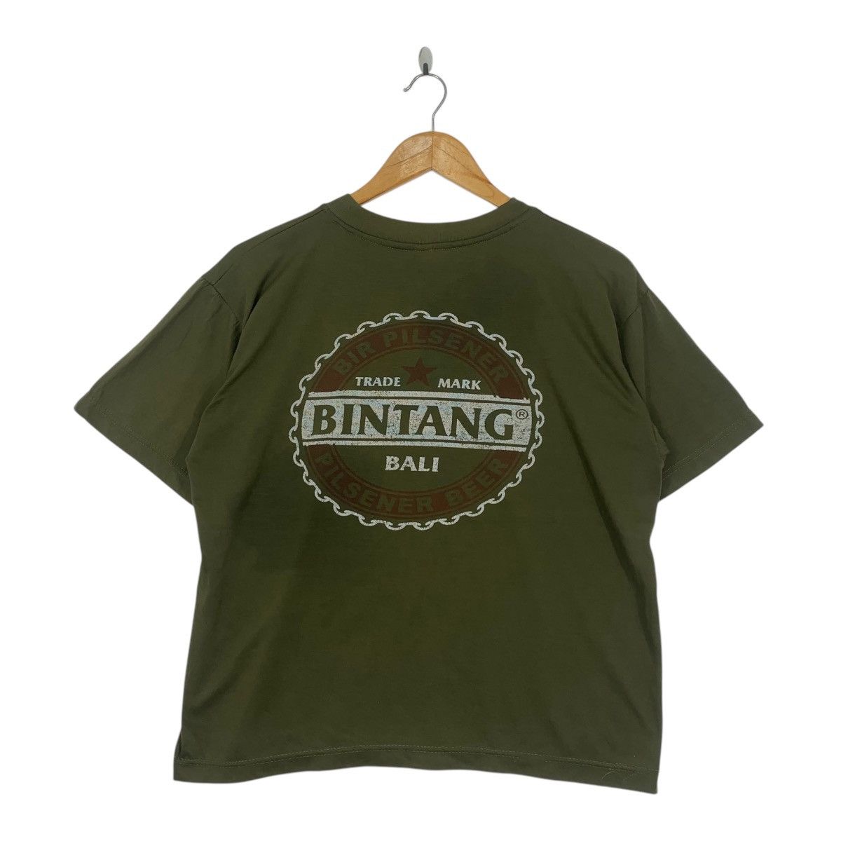 Vintage BINTANG BALI Indonesian Pilsener Beer Logo Tee Shirt Top | Grailed