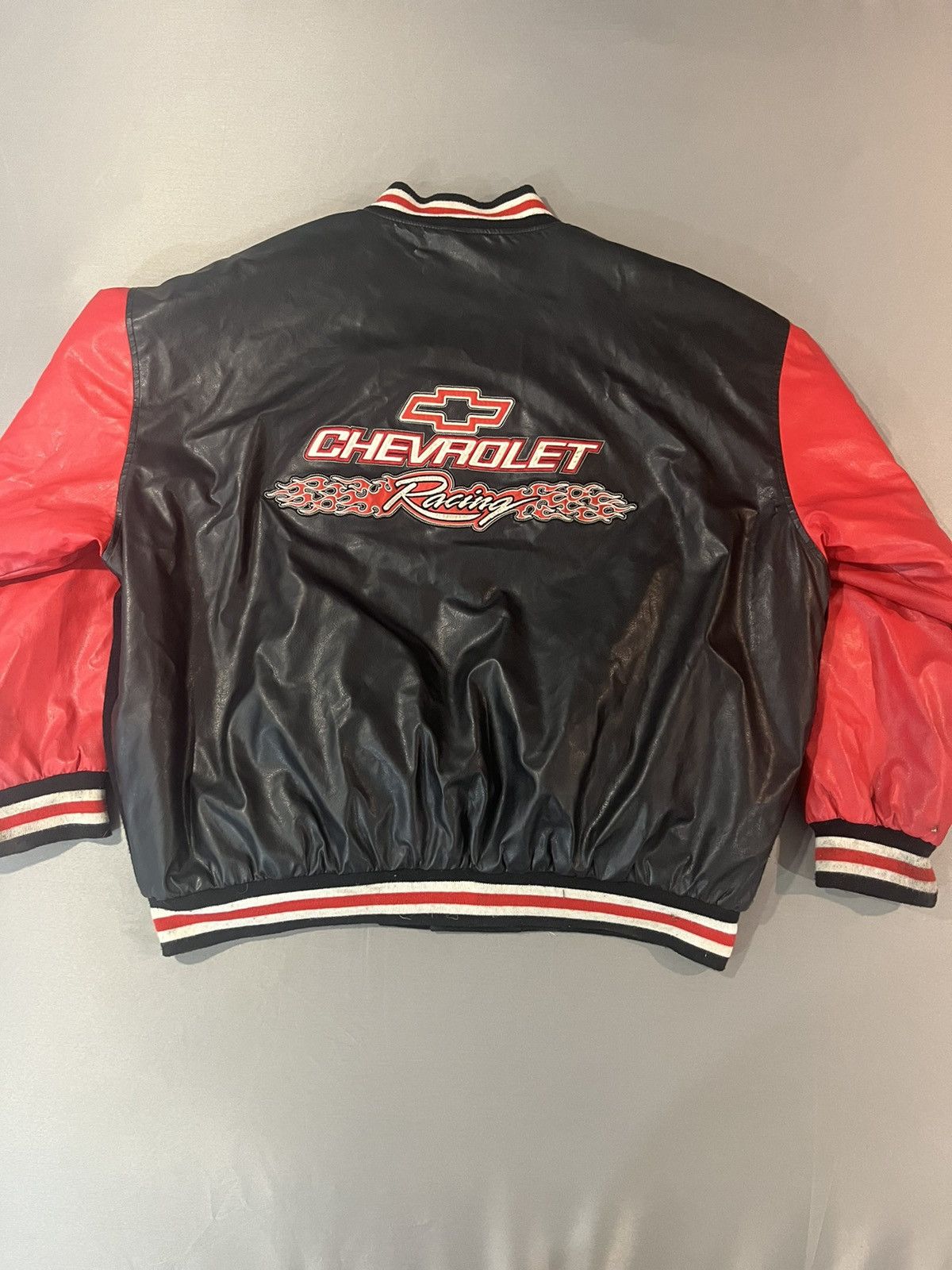 Chevy × Streetwear × Vintage Vintage Early 00s Racing Jacket Chevy ...