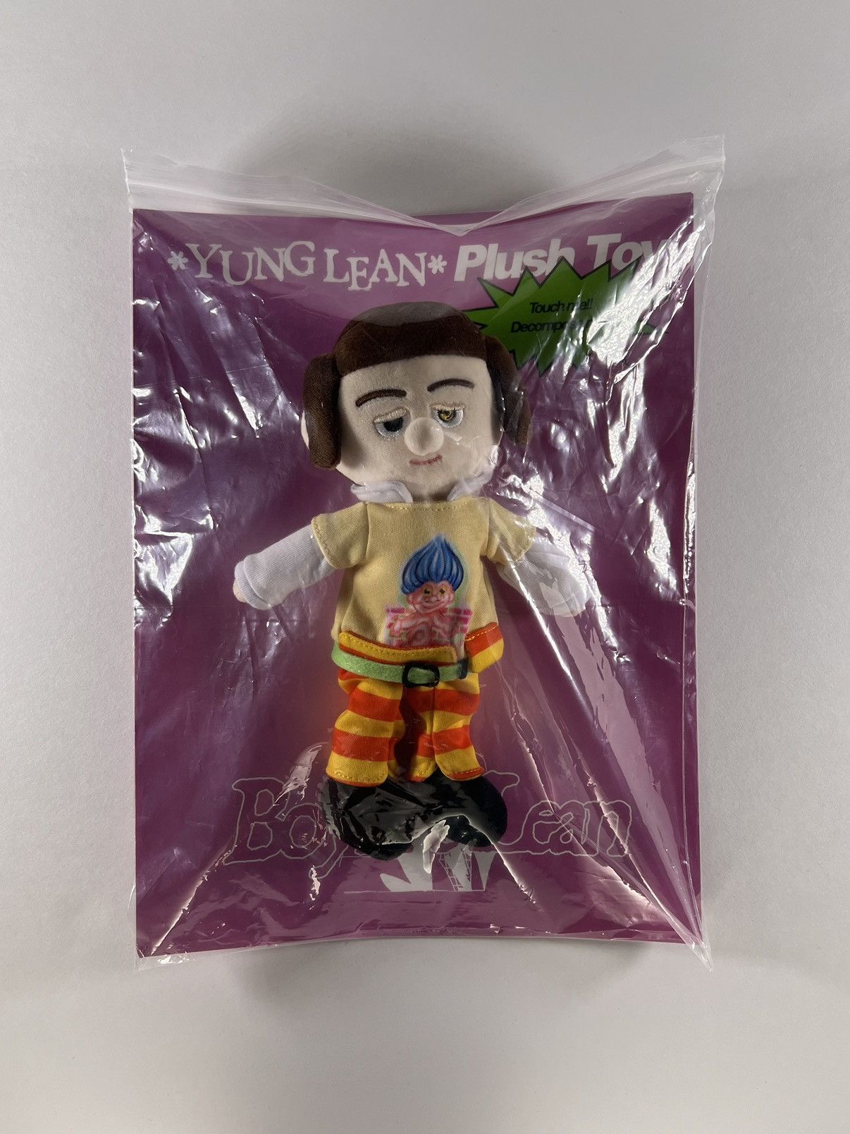 Drain Gang × Sad Boys × Yung Lean Boylife Yung Lean Plushie Toy | Grailed