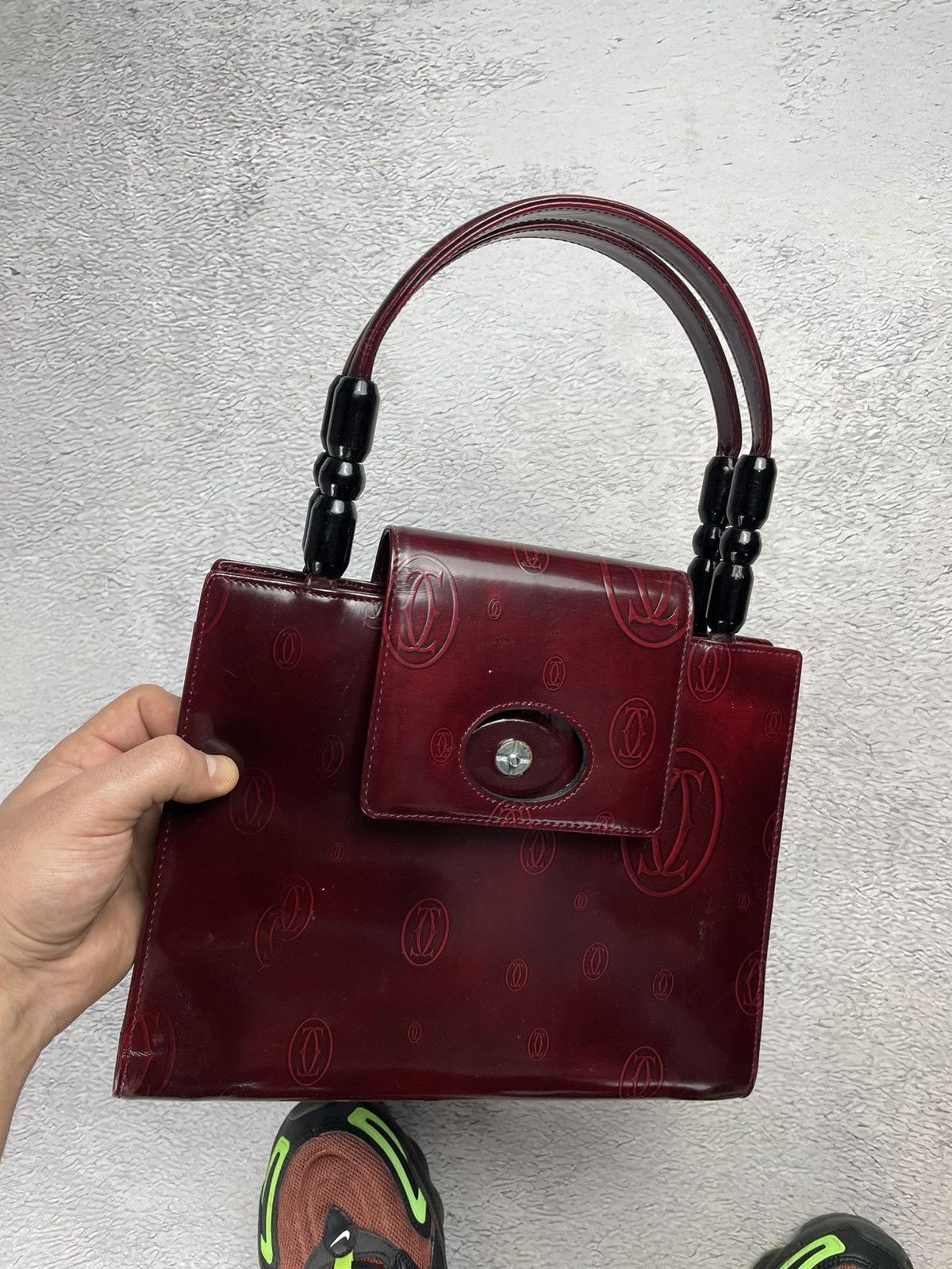 Cartier × Vintage Rare 90’s Cartier Hand Bag y2k oldmoney | Grailed