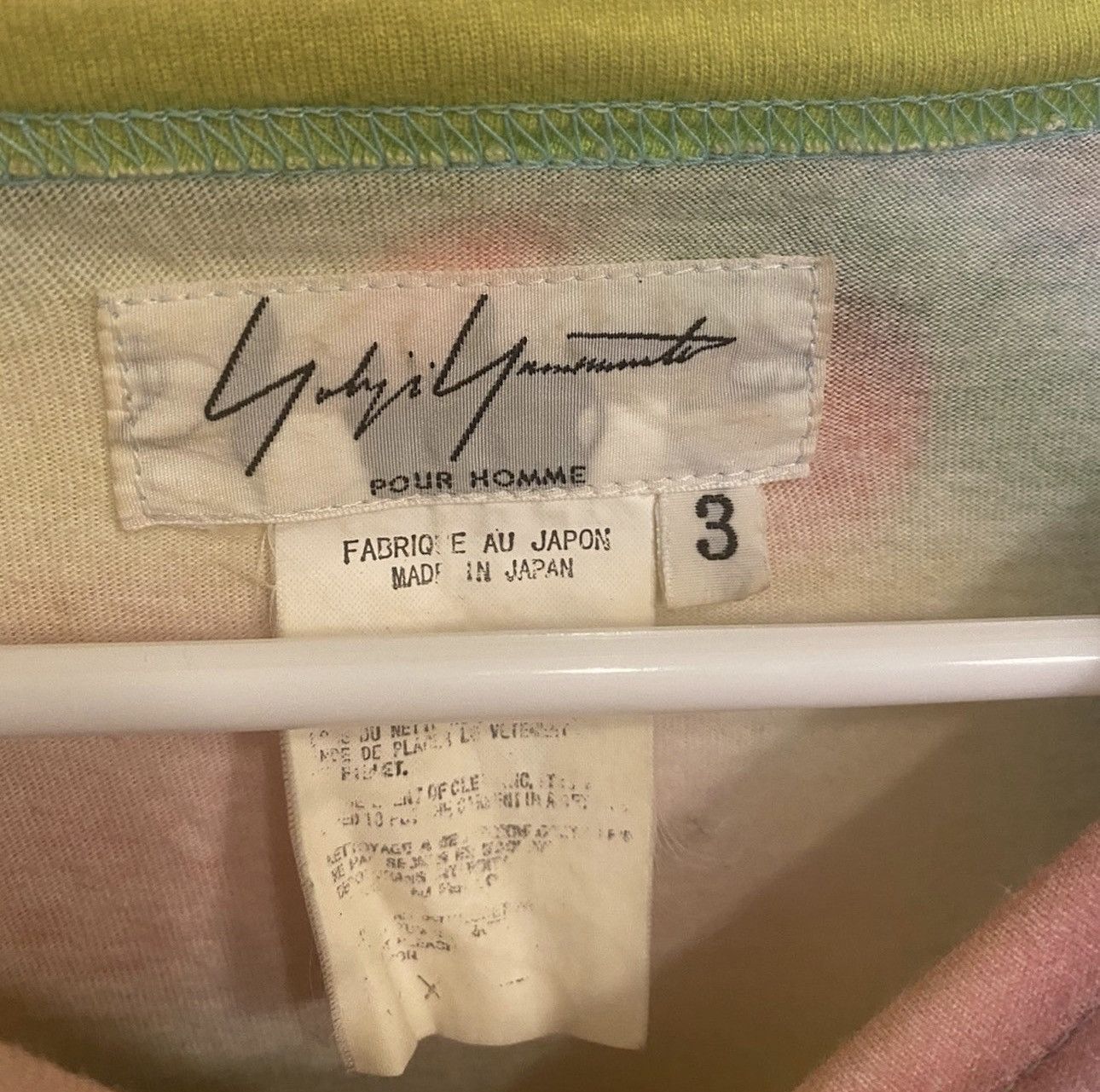 Yohji Yamamoto Yohji Yamamoto Pour Homme SS02 LSD Pig Longsleeve | Grailed