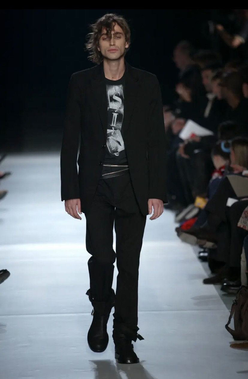 Ann Demeulemeester Ann Demeulemeester SS03 “Sin” Graphic Sleeveless Tee ...