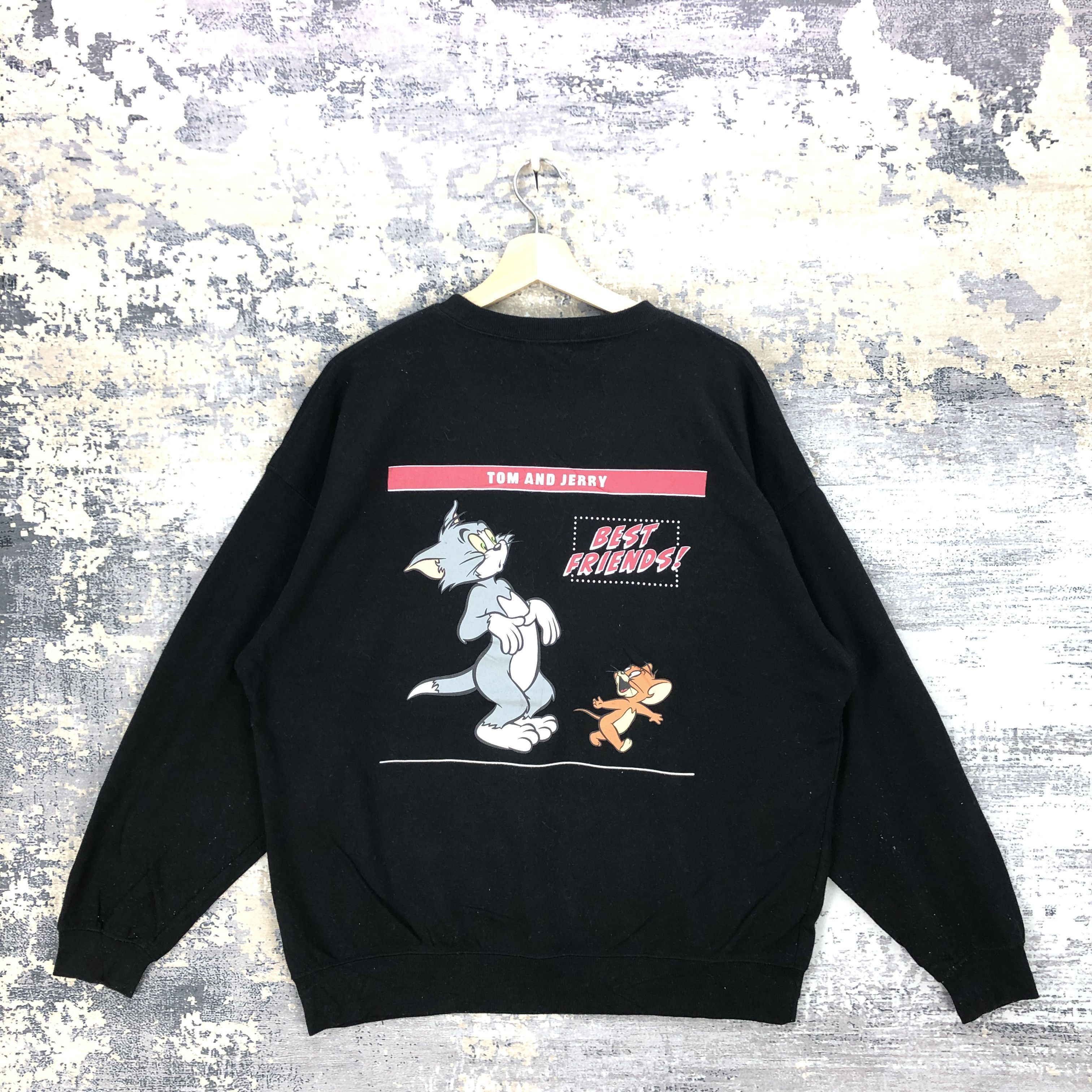 Cartoon Network × Vintage Vintage Tom and Jerry Sweater Cartoon ...