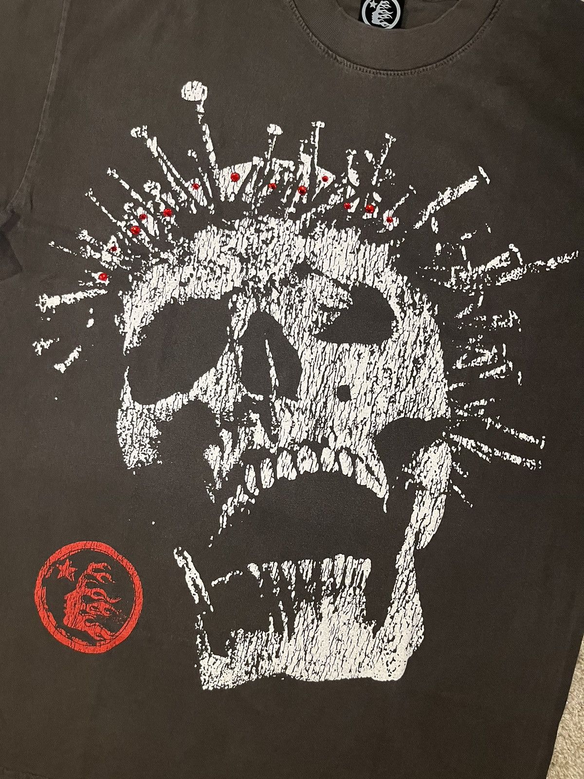 HELLSTAR Hellstar Crowned Skull T-Shirt | Grailed