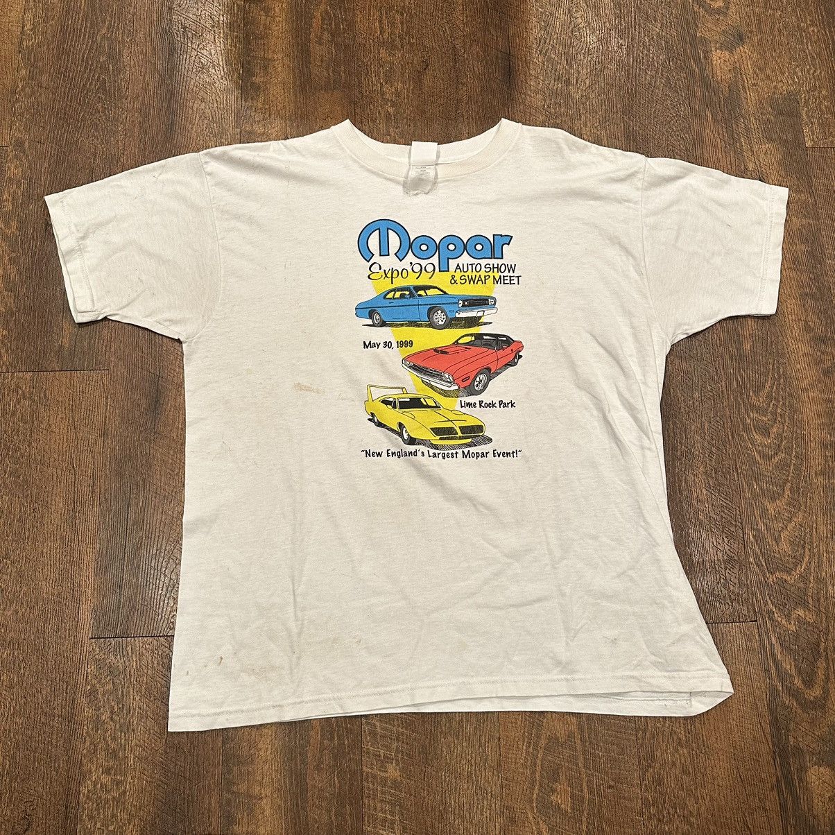 Vintage VTG 90s Dodge Mopar Engines Auto Show & Swap Meet Shirt | Grailed