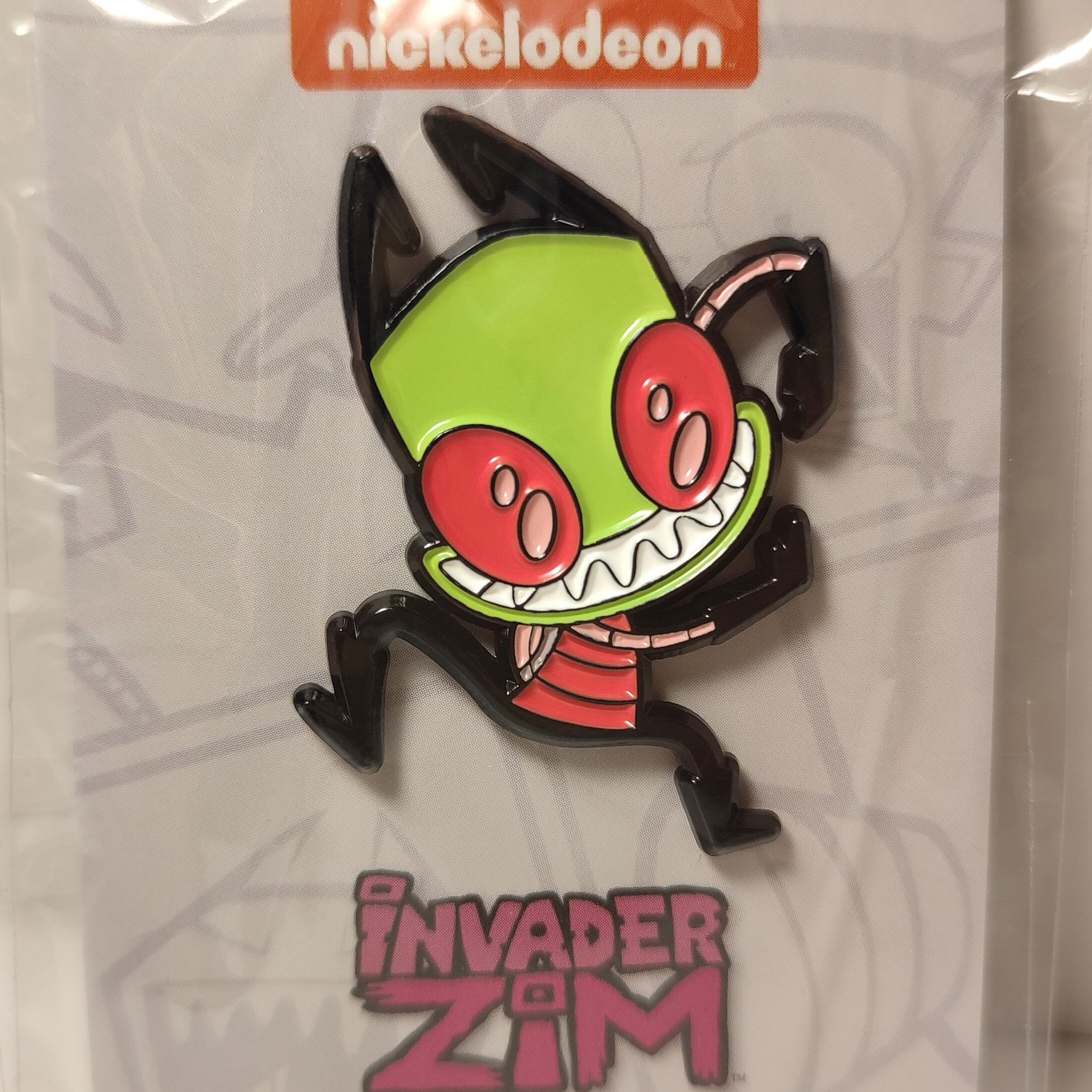 Nickelodeon Invader Zim Dancing Collectible Enamel Pin | Grailed