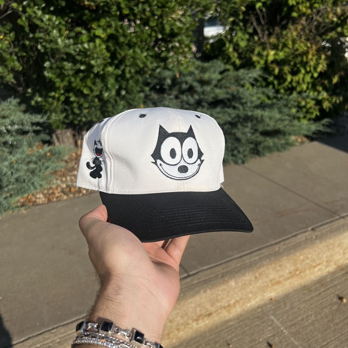 American Needle × Vintage Vintage 90s Felix the Cat SnapBack Hat ...