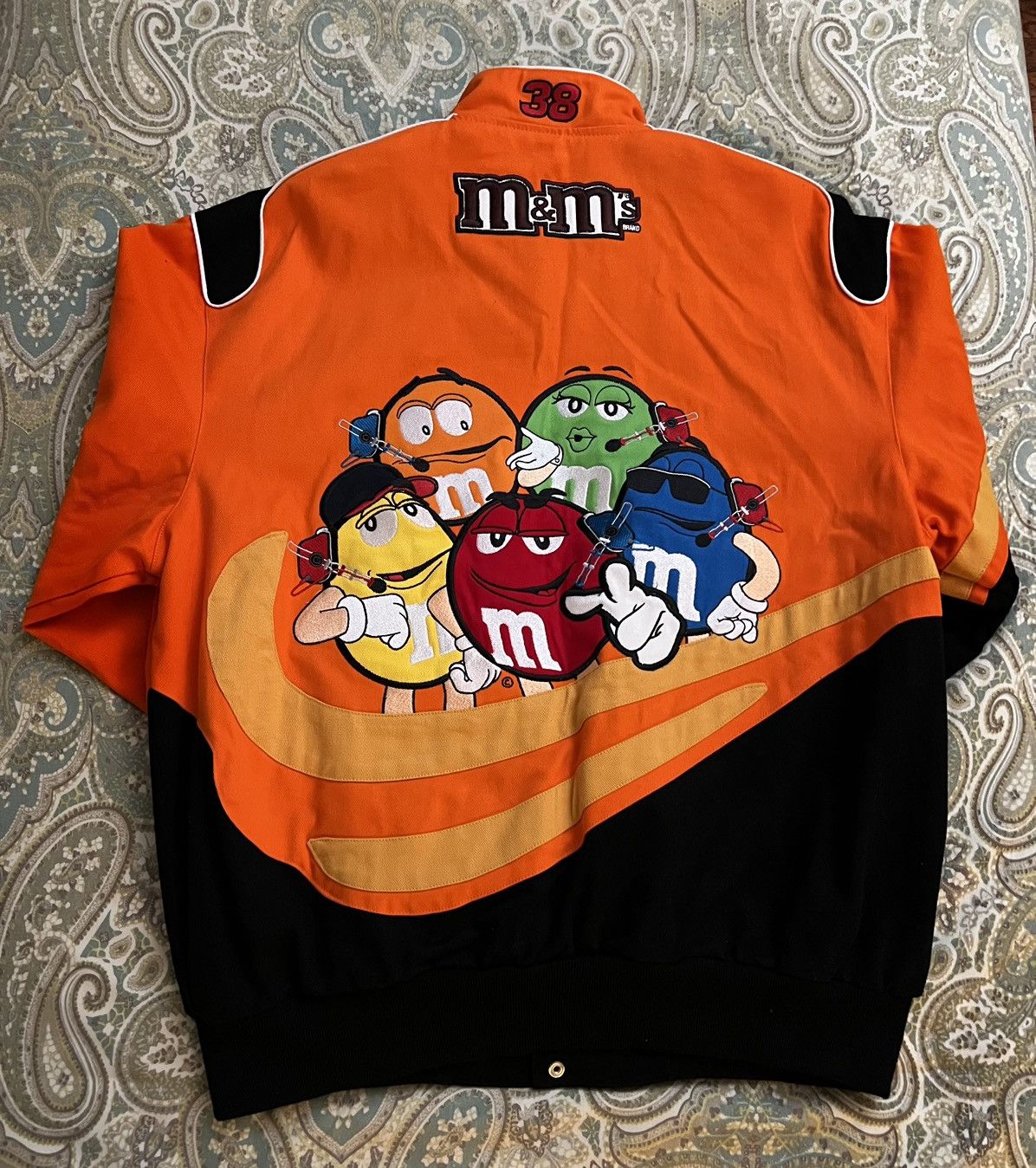Vintage Vintage MGM NASCAR Jacket JH Design Large Elliot Sadler Rare ...