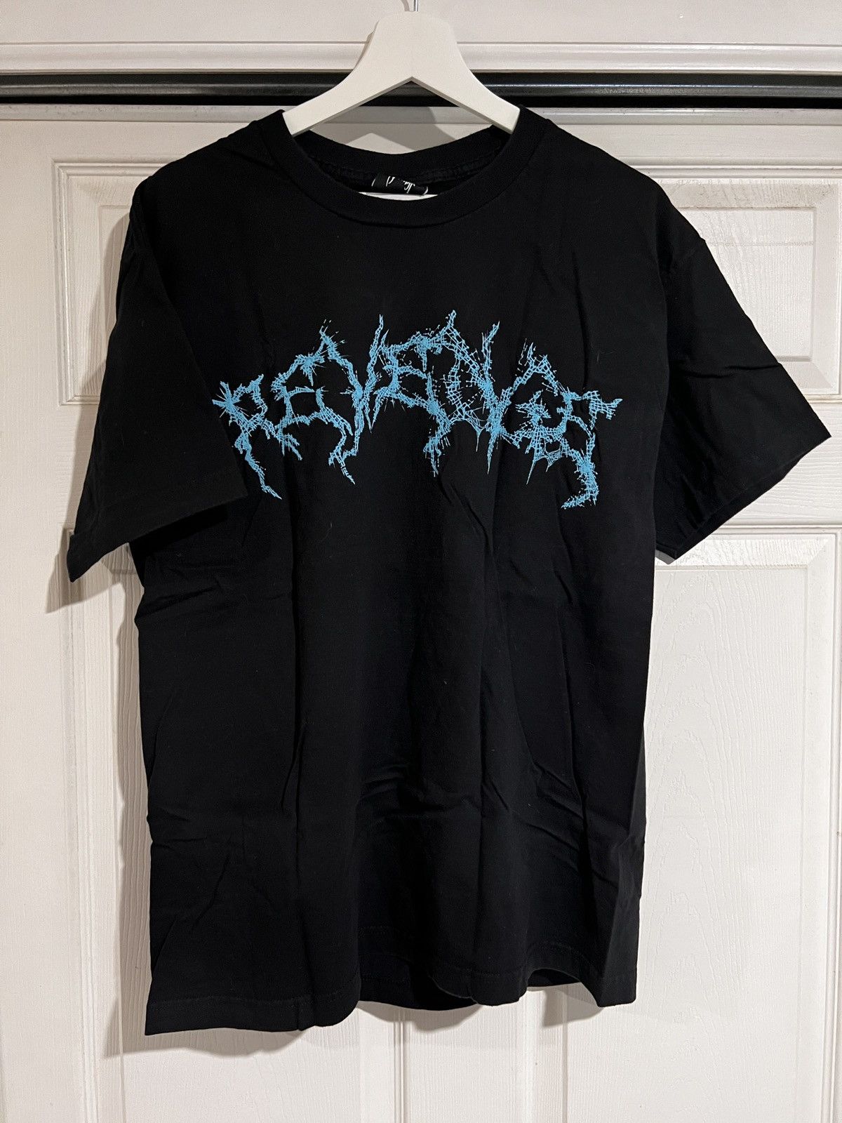 Designer Revenge Black Spider Web Lightning Tee | Grailed