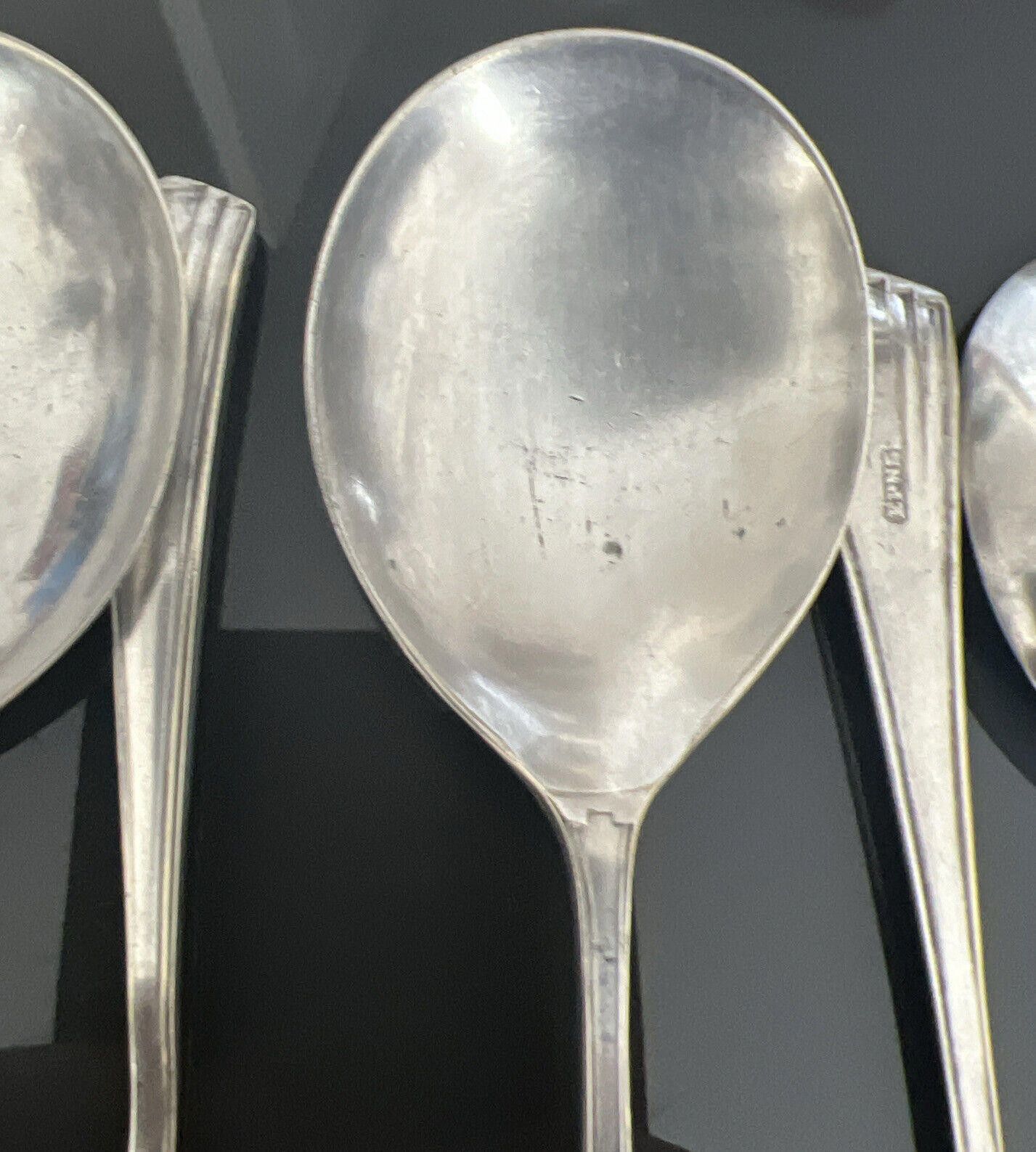 Designer Vintage Victorian Silver Spoons X 6 Art Deco Design | Grailed