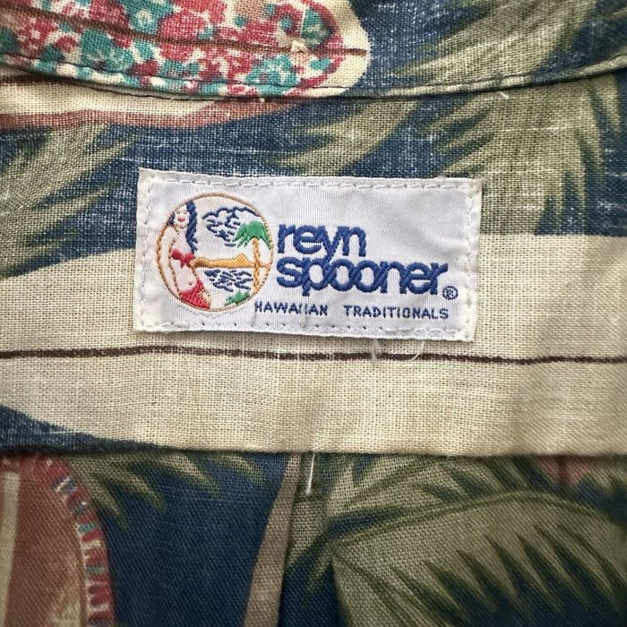 Reyn Spooner Reyn Spooner Surfboards Reverse Print Hawaiian Shirt fits ...