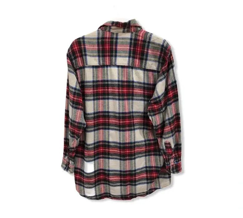 Flannel × Streetwear × Vintage Vintage Blue Rudge Plaid Tartan Flannel ...