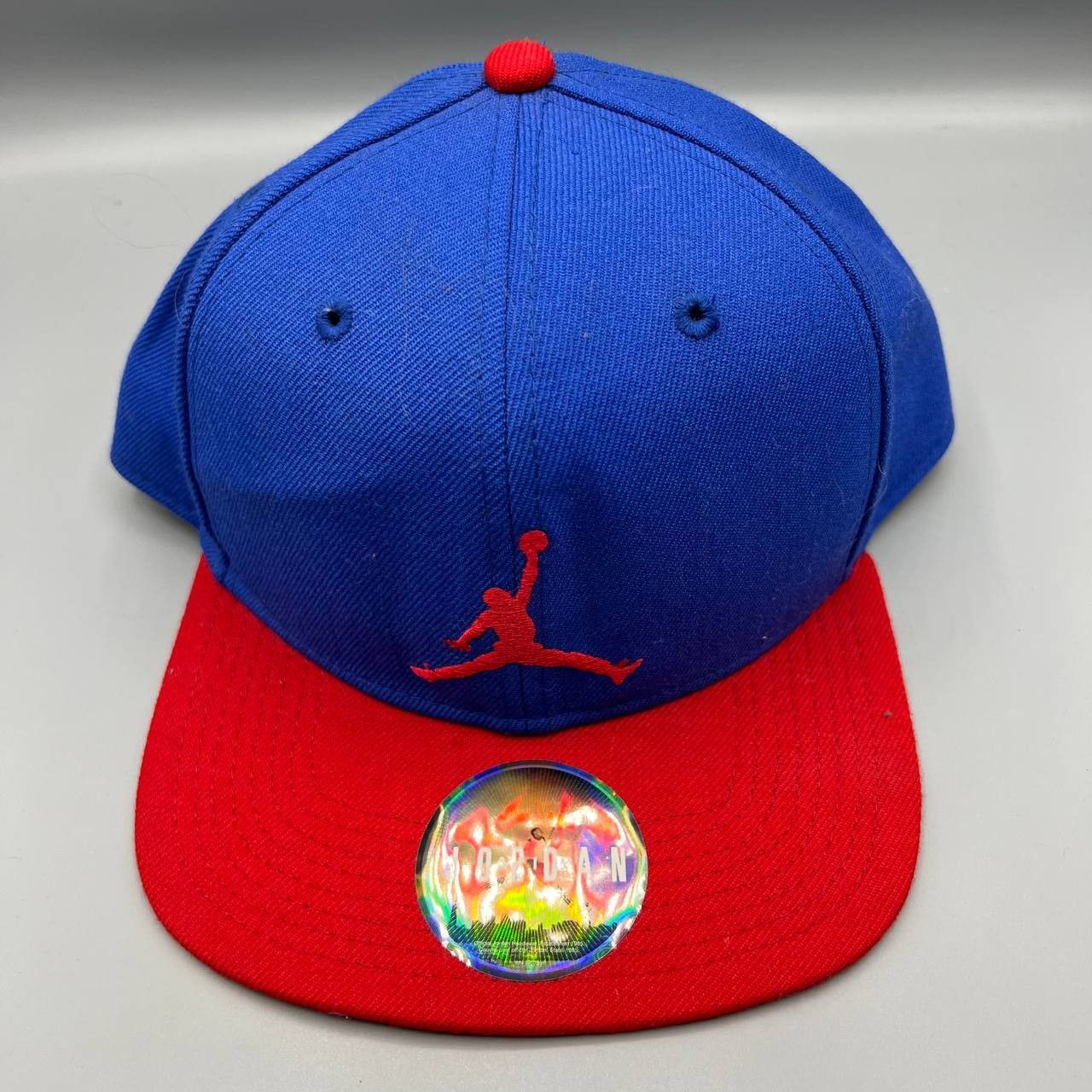 Jordan Brand Air Jordan True Hat Men Blue Red Jumpman Snap Back Cap ...