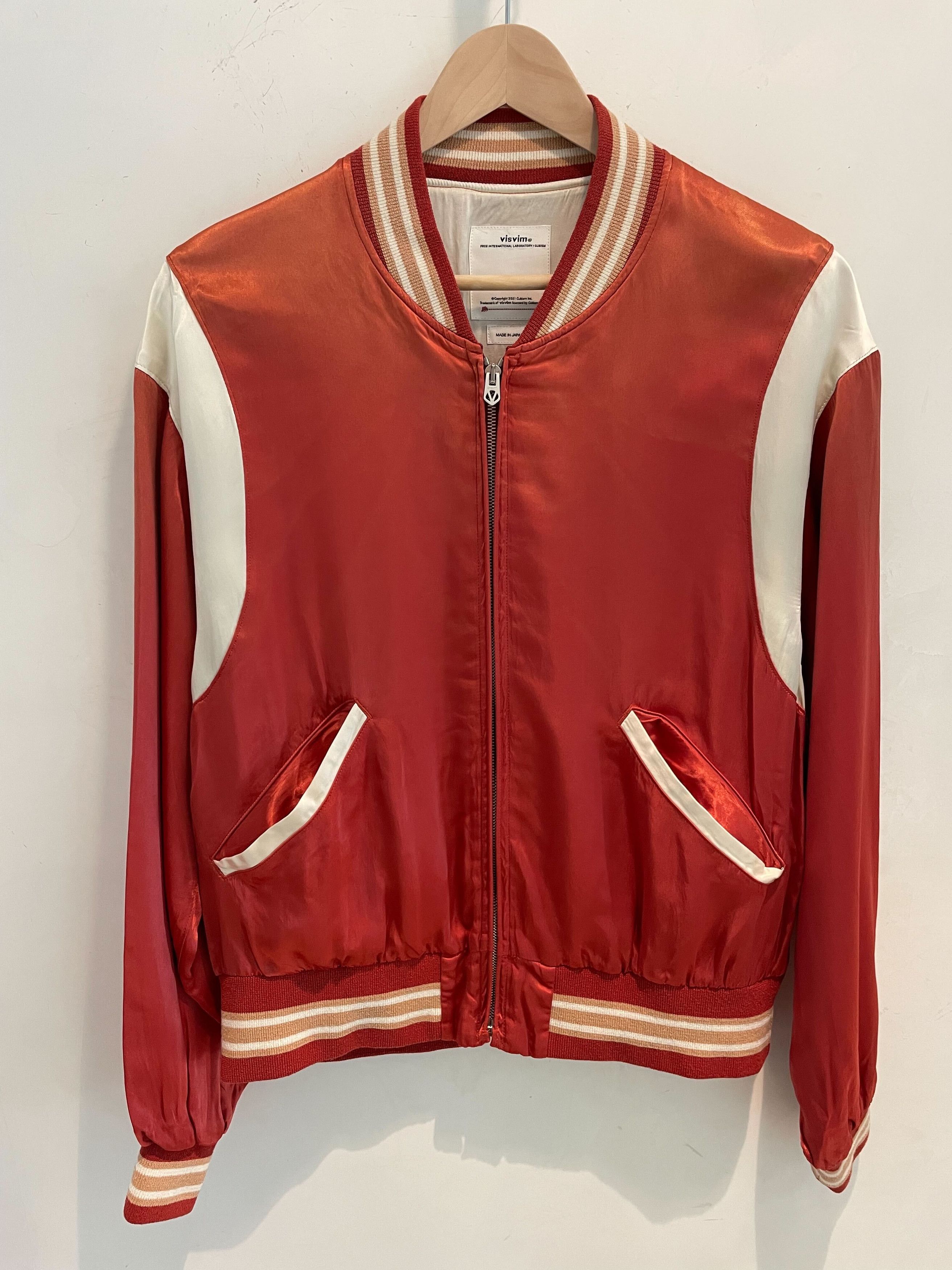 Visvim Visvim Douglas Stadium Jkt Red | Grailed