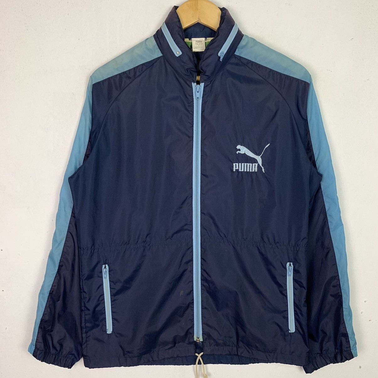 Puma × Streetwear × Vintage Puma Vintage 80s Rare PUMA Side Tape Jacket ...