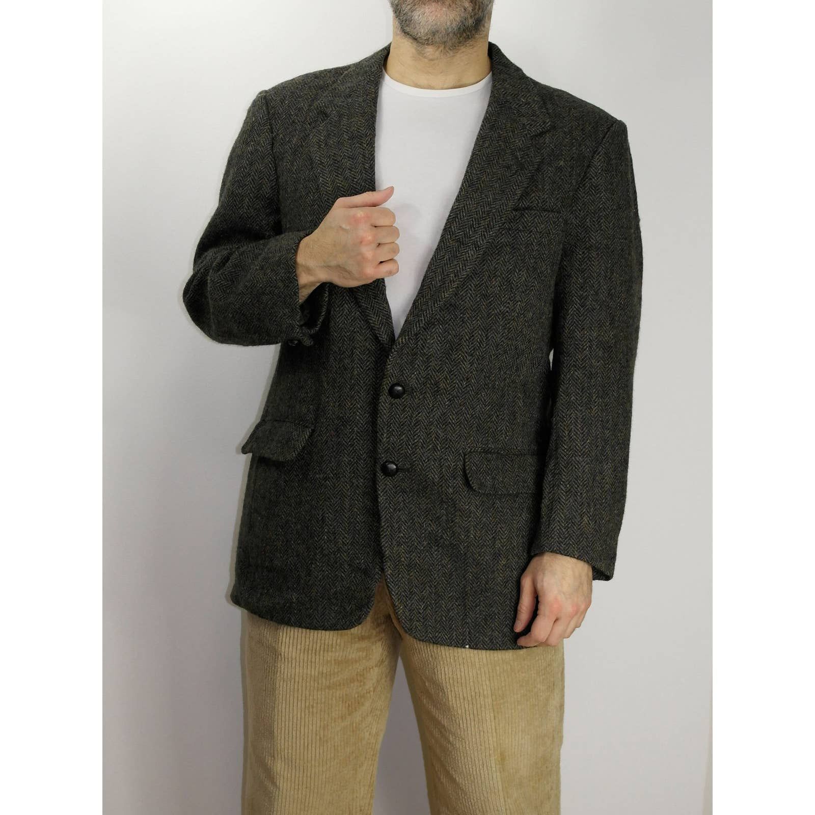 Vintage Australian Vintage 1970s Harris Tweed Freedman Wool Jacket ...