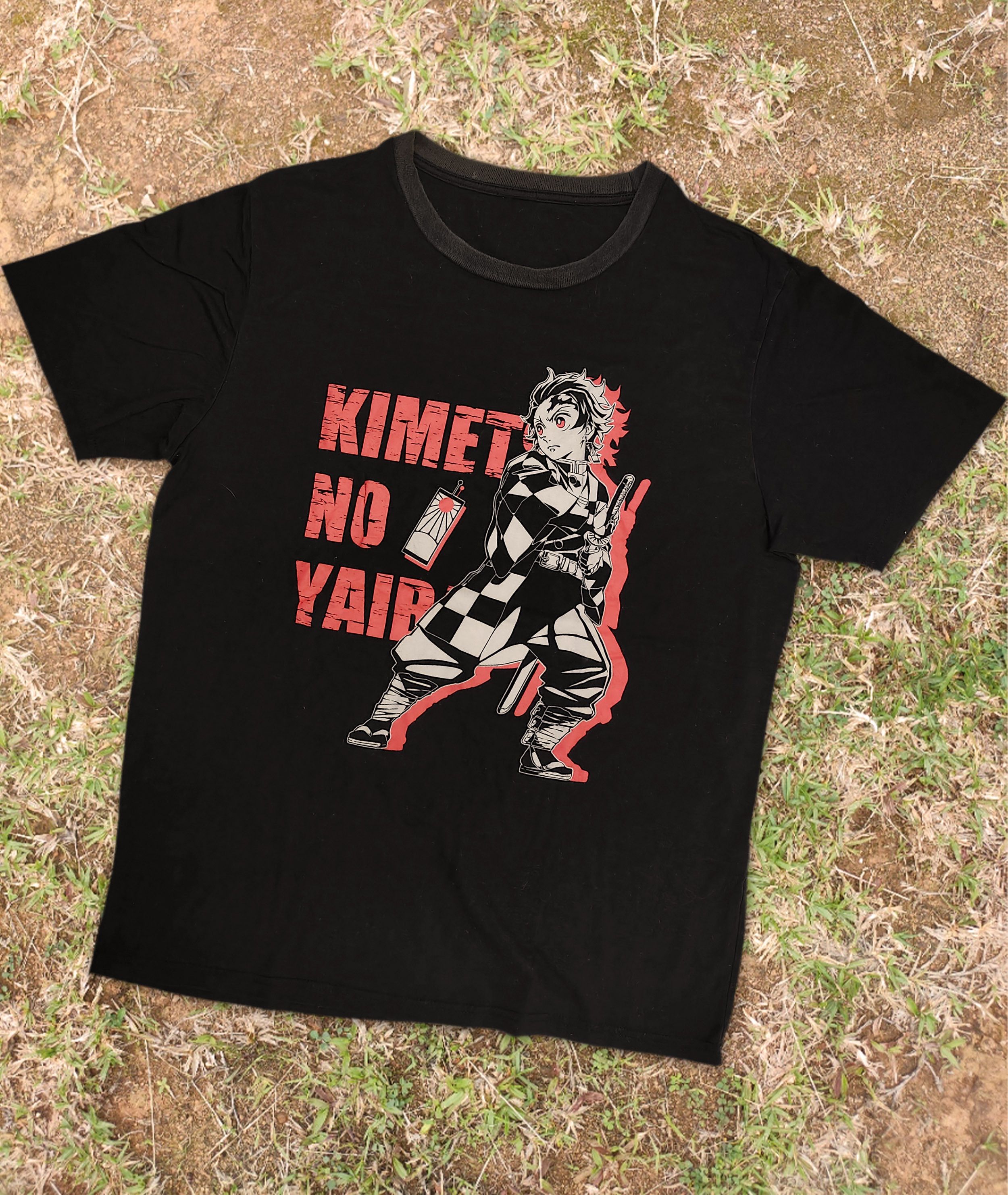 Anima × Japanese Brand Kimetsu No Yaiba Monster Hunter Anime Tshirt ...