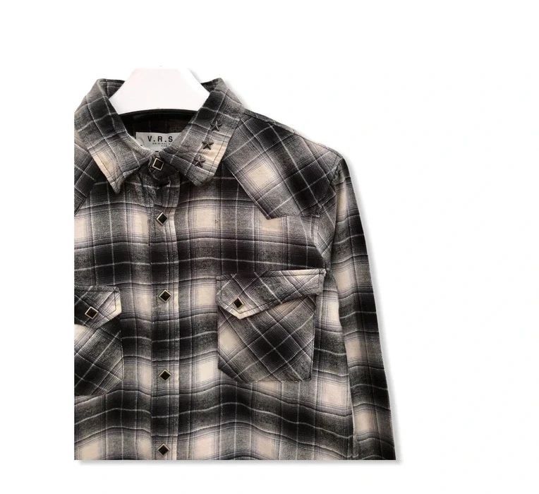 Flannel × Japanese Brand × Streetwear Japanese Brand Varosh Plaid ...