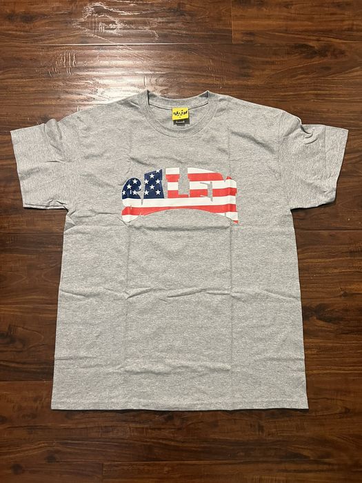 Salem Sportswear SALEM S4LEM American Flag Logo Tee Grey | Grailed
