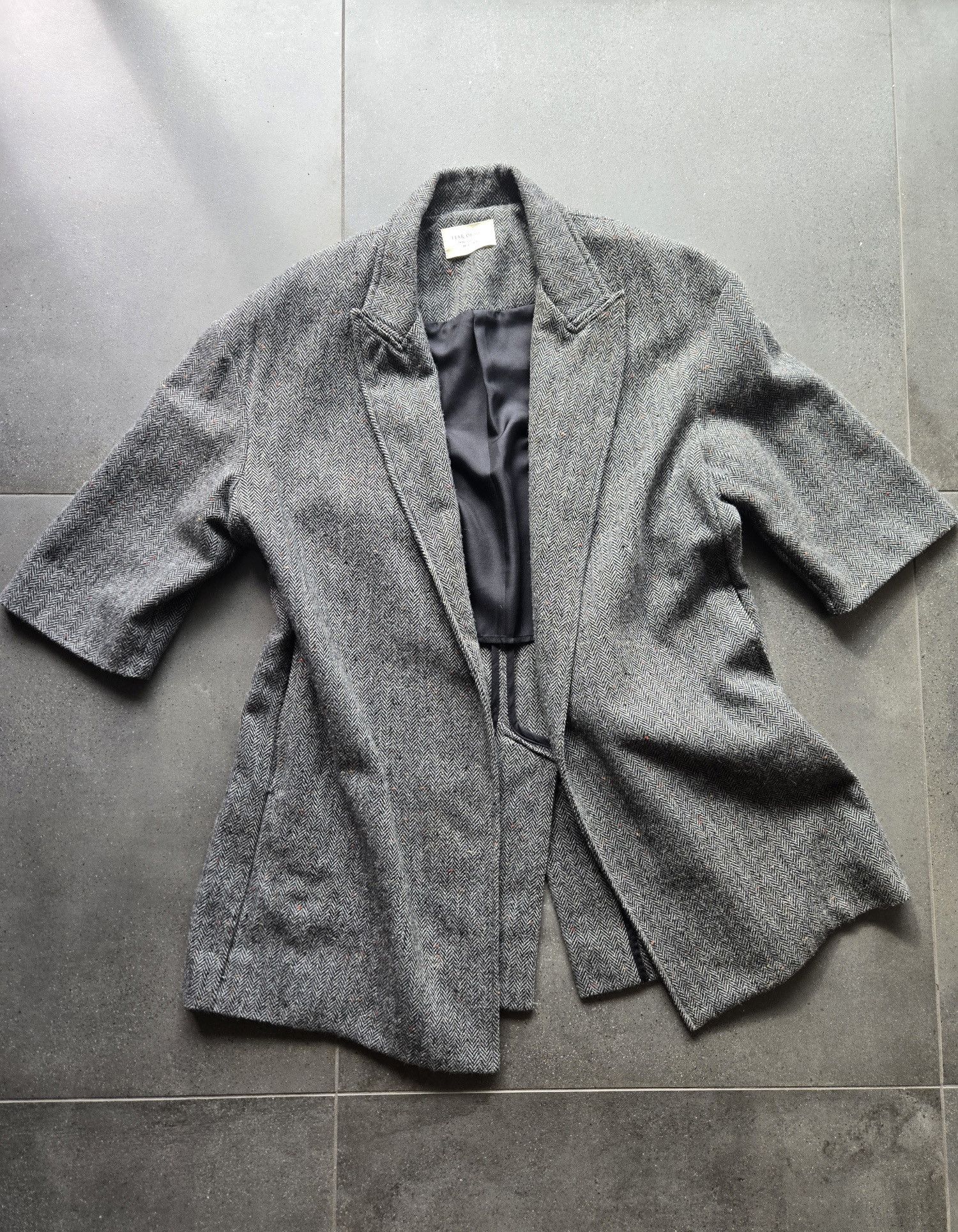 Fear of God Fear of God 3rd Third Collection herringbone overcoat M ...