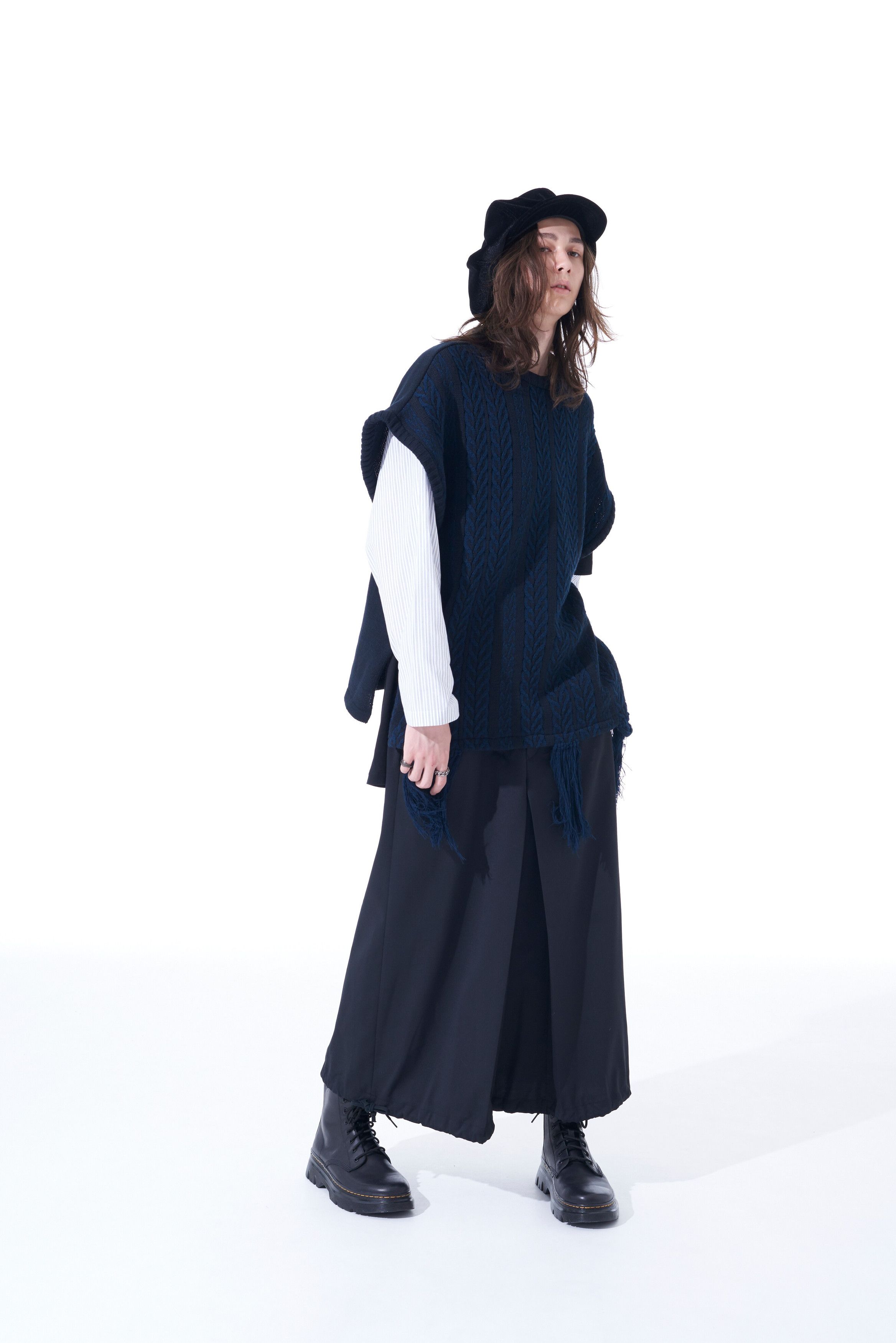 Yohji Yamamoto S'YTE Gabardine Hakama-Style Balloon Pants | Grailed