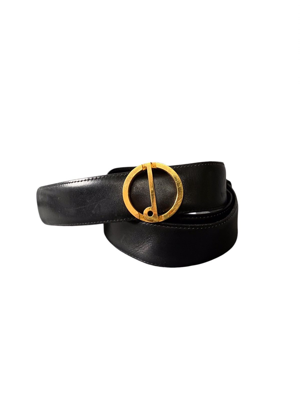 Alfred Dunhill Dunhill leather belt logo buckle | Grailed