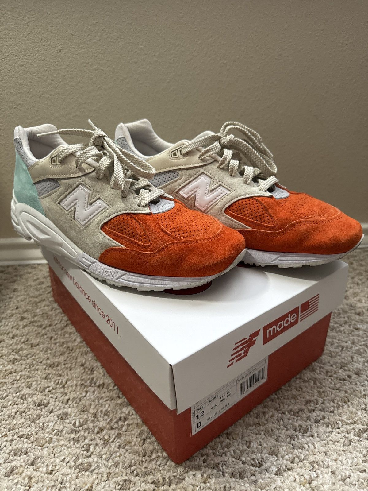 Kith × New Balance × Streetwear Kith x New Balance 990 Cyclades | Grailed