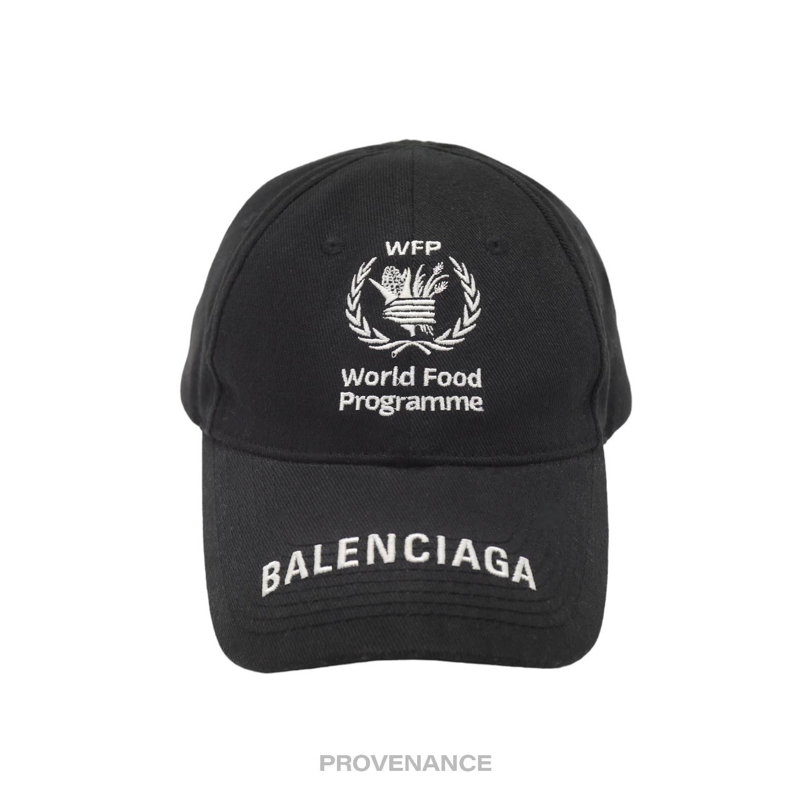Balenciaga 🔴 Balenciaga WFP World Food Programme Cap - Black | Grailed