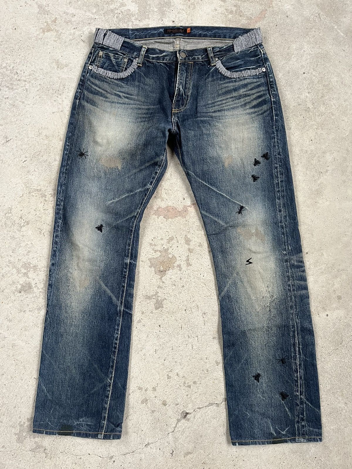 Undercover Undercover AW06 Bug / Insect Denim Jeans | 4 | Grailed