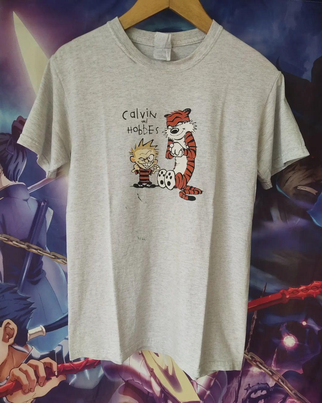 Cartoon Network × Vintage Vintage Calvin and Hobbes Art Tees | Grailed