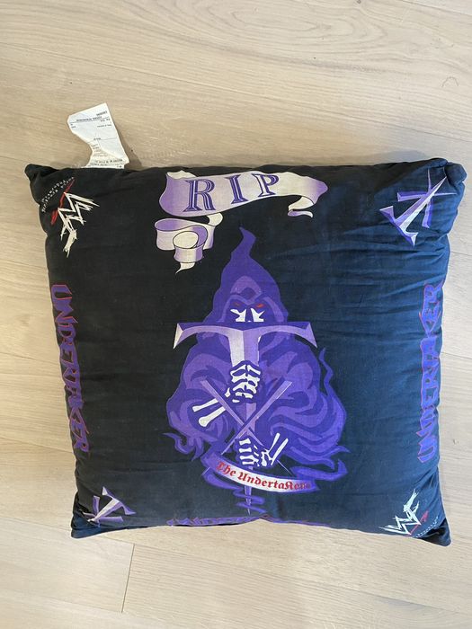 Vintage Vintage WWE WWF the undertaker bandana pillow | Grailed