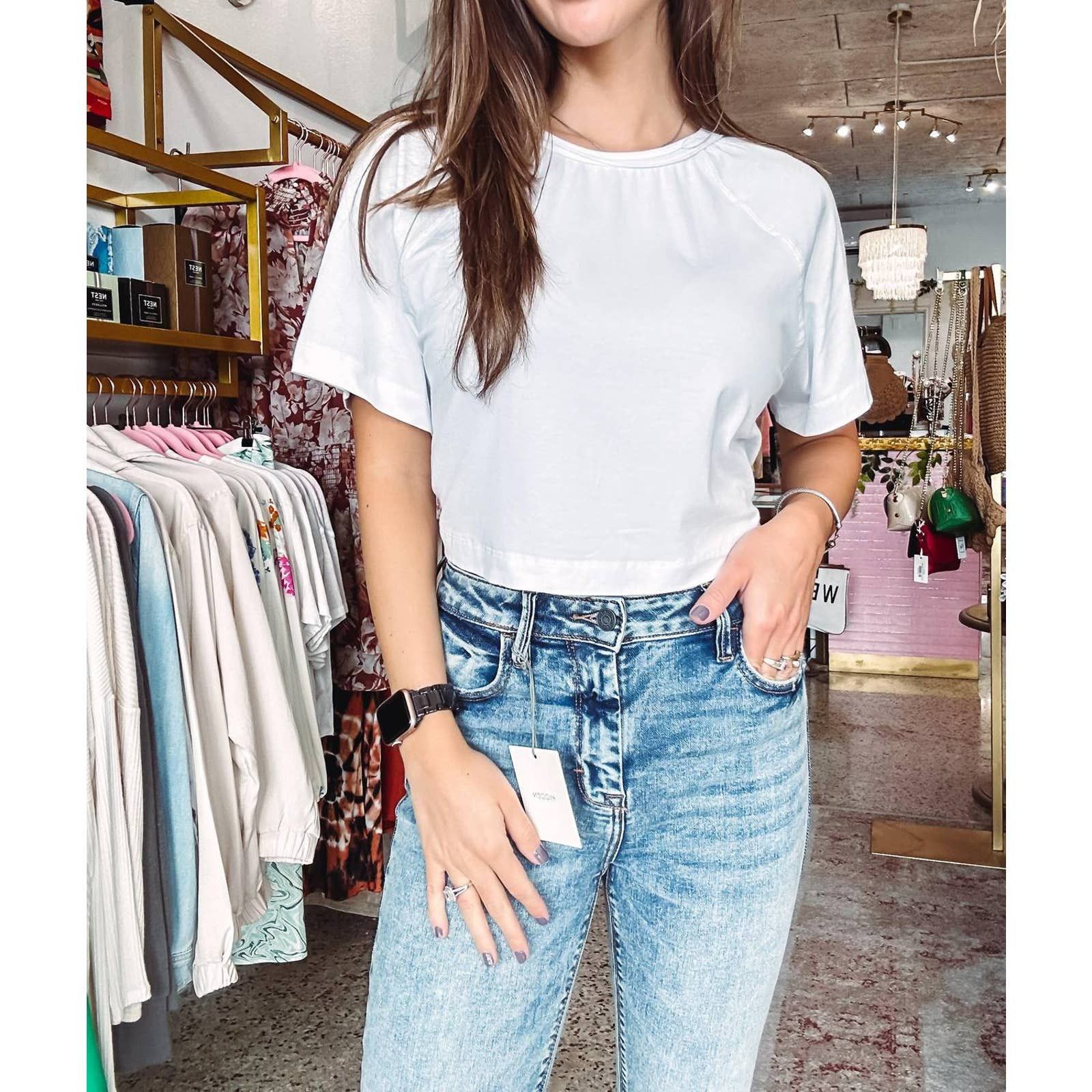 Kirkland Signature KLD. SIGNATURE sandy tie back top in white | Grailed