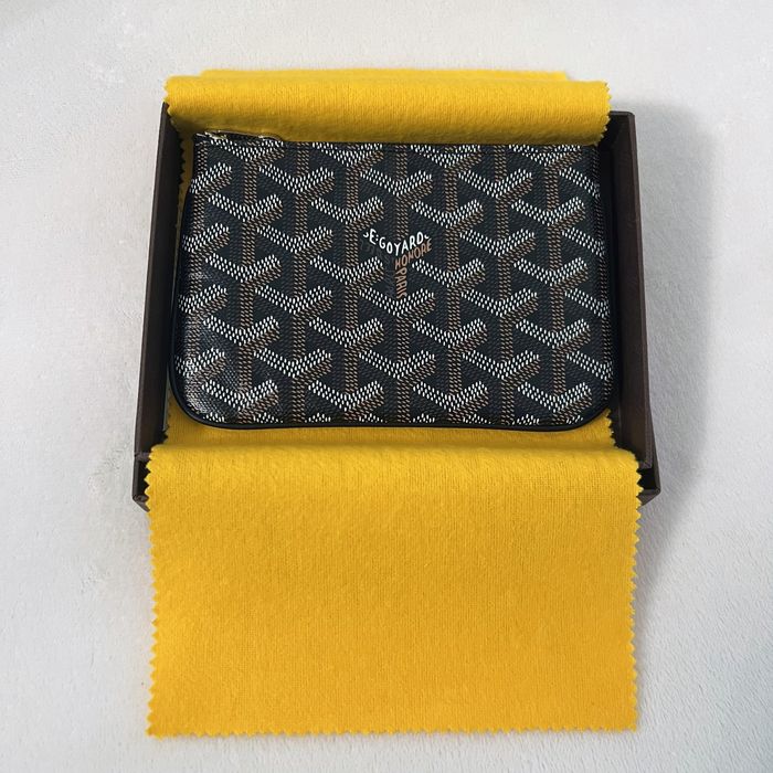 Goyard Goyard Mini Senat Pouch Black Toiletry Catch All Zip Case | Grailed